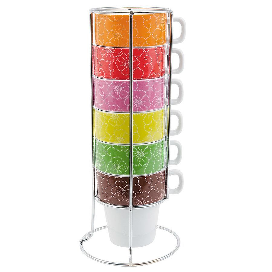 Cappuccino Flower Tower Set - Iconic NZ Design; Art & Objects; Lighting ...