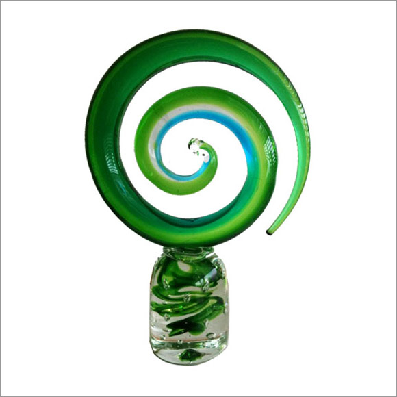 Hand blown glass koru - Iconic NZ Design; Art & Objects; Lighting ...