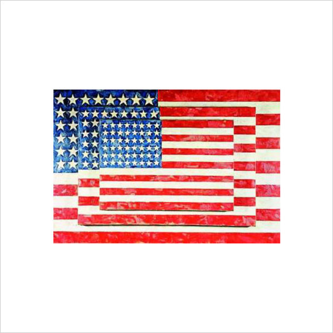 Jasper Johns Three Flags (1958) - Iconic NZ Design; Art & Objects ...