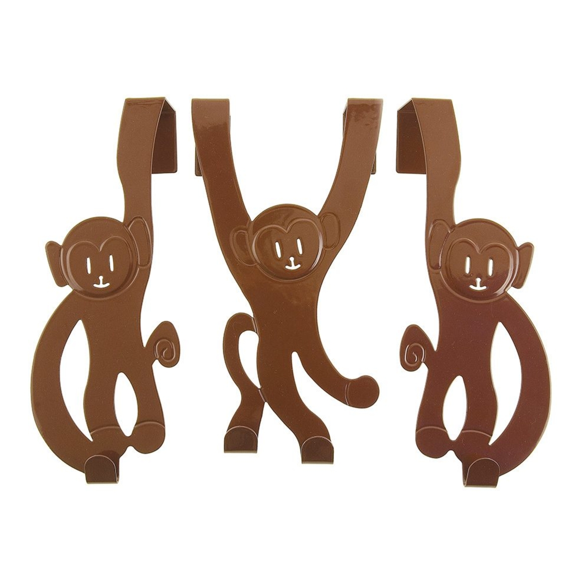 Monkey doorhanger set of three - Iconic NZ Design; Art & Objects ...